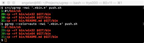 using `ugrep w` differs from `grep w` · issue 134 · genivia ugrep