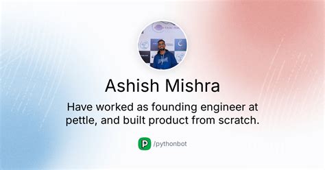 Resume Of Ashish Mishra • Peerlist