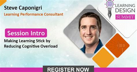 Less But Better Avoiding Cognitive Overload In Learning Design