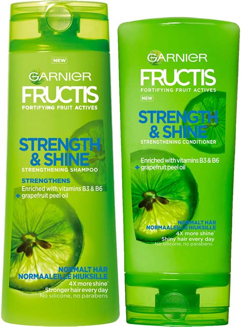 Garnier Fructis Strength & Shine zestaw | lyko.com