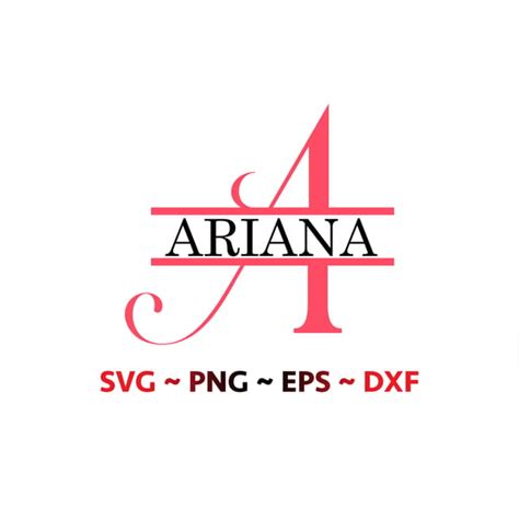 Fancy Split Letters Svg Bundle Fancy Alphabets Files Svg F Inspire Uplift