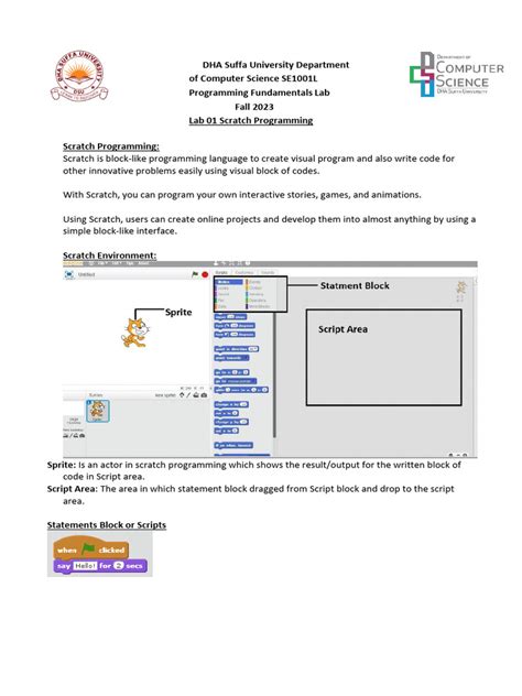 se 1001lab01 fall 2023 pdf scratch programming language