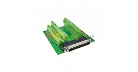 Db62 Solderless Terminal Block 62 Pin Connector Signal Connector C45 Din Rail Single 62 Pin Male