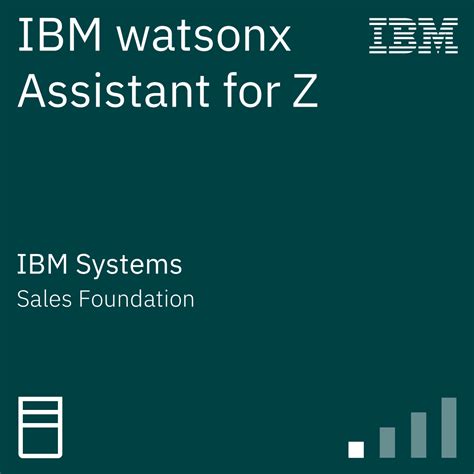 Ibm Watsonx Assistant For Z Sales Foundation Credly