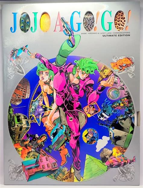 Jojo A Gogo Gogo Art Book Illustrations Hirohiko Araki Bizarre