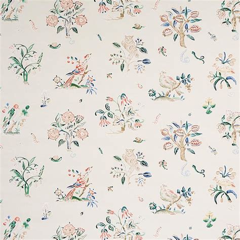 Schumacher Magical Menagerie Wallpaper A Cottage In The City