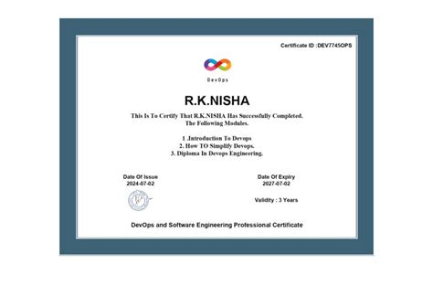 Nisha Rajesh On Linkedin Devops Softwaredevelopment Careergrowth