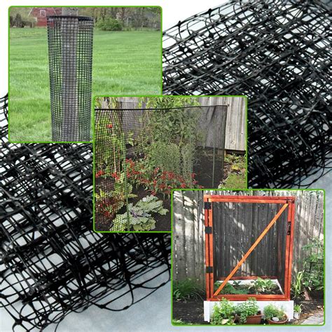 Black Color Plastic Bop Netting For Garden Extruded Mole Netting From China Manufacturer 100