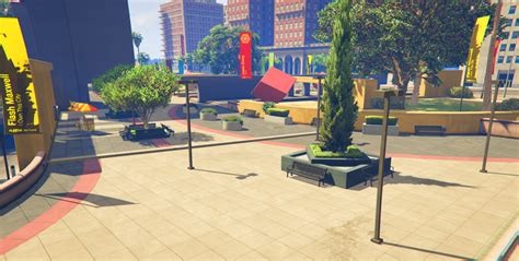 [leuchtsquare] custom mapped legion square [fivem sp] v1 0 gta 5 mod