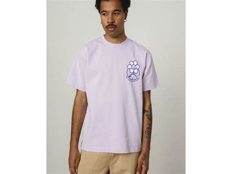 Camiseta Wanf Daisy Logo Lavander Wanfsu2410 Camisetas Thesneakerone