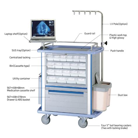 Medication Cart Cassette Type 주한림의료기