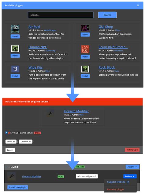game server manager features