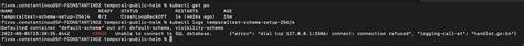 [bug] schema setup and update jobs do not work for mysql · issue 310