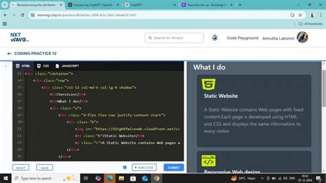 Day 30dayscoddingchallenge Consistency Nxtwave Ccbp Webdevlopment Amrutha Lakshmi Kasu