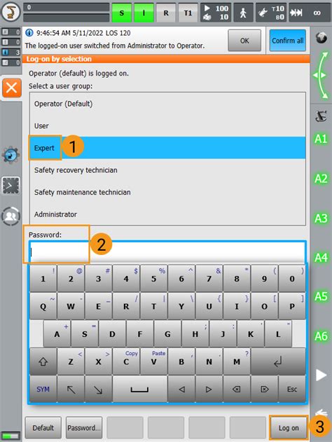 kuka setup instructions