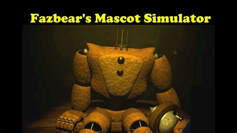Fazbears Mascot Simulator Fnaf Game Jam Putting On A Springlock