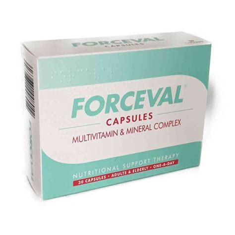 Buy Forceval Capsules 30 Capsules Dock Pharmacy