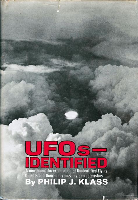 Philip J Klasss Ufos Identified A Review By Trevor James
