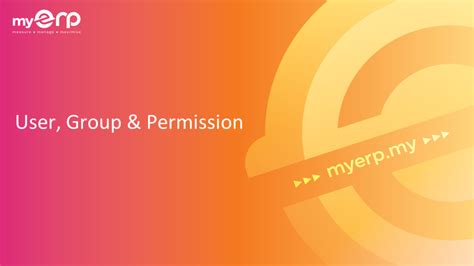 Getting Familiar With Users Groups Permission Module MYERP Knowledge Base