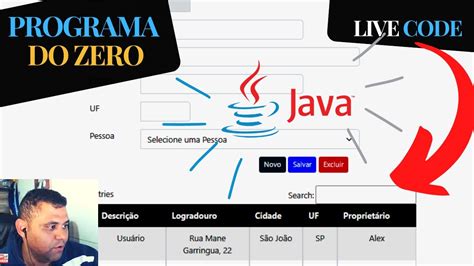 8 Programando Sistema Do Zero Com Java Jsp Html Css Jquery Mysql Live Coding