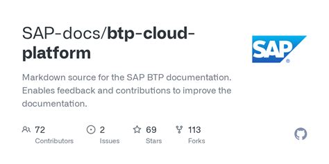 Btp Cloud Platformdocs50 Administration And Opsaccount