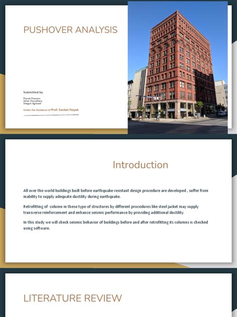 Pushover Analysis Of Retrofitted Reinforced Concrete Buildings Pdf