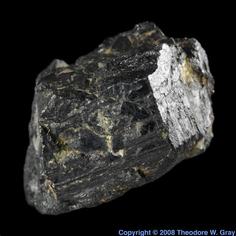 Coltan Ore A Sample Of The Element Tantalum In The Periodic Table