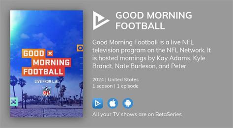 Watch Good Morning Football Streaming