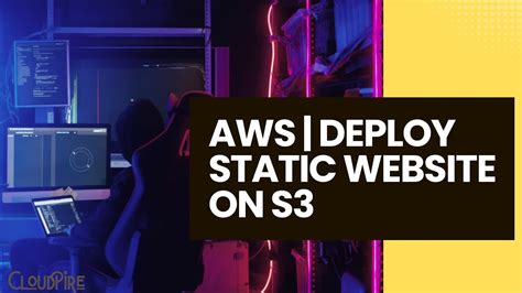 aws deploy static website on s3 youtube