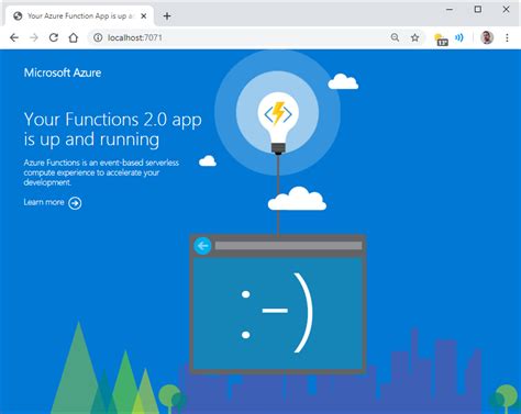 video azure function running f5 on localhost spjeff