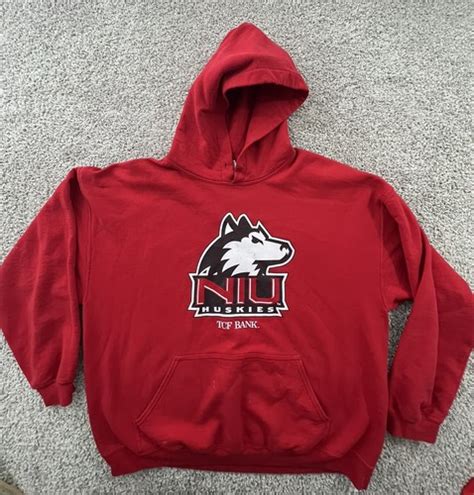 Vintage Niu Northern Illinois Hoodie Men Xl Pullover Sweater Ebay