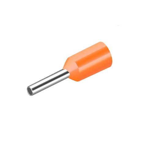 Terminal Sobremoldeado Simple 22 Awg 05mm² Blanco 100 Und