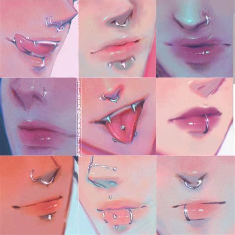 Pin By 𓂃˖˳·˖ ִֶָ ⋆🍄𝒪𝓉𝓉𝑜🐸⋆ ִֶָ˖ On ⋆｡‧˚ʚ ℬ𝑜𝒹𝓎 ɞ˚‧｡⋆ Lips Drawing Lip Piercing Piercings