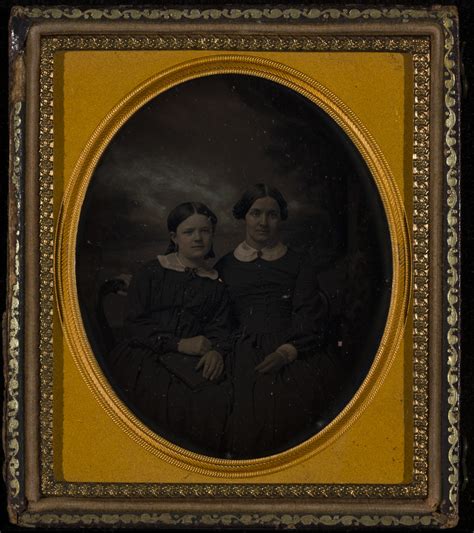 Portrait Of Catherine Meline Lucas And Kate Butler Lucas Maryland Center For History And Culture