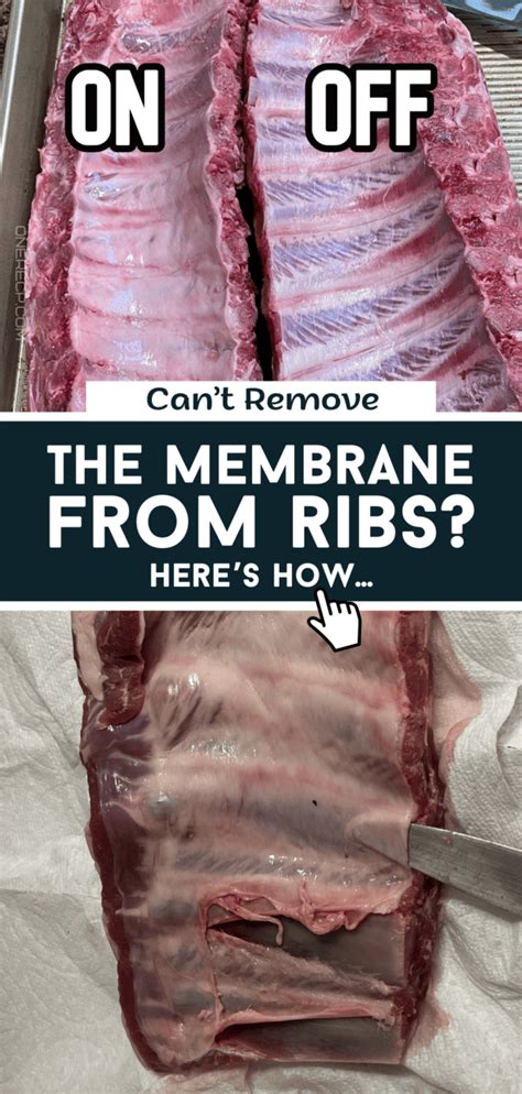 Cant Remove Membrane From Ribs Why How When