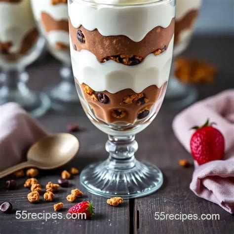 Hobnail Glassware Dessert Parfait A Whimsical Layered