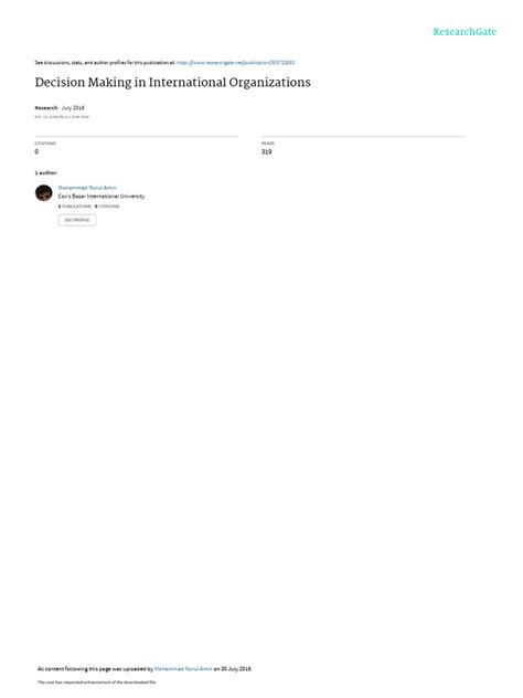 Decision Making Pdf Consensus Decision Making International Law
