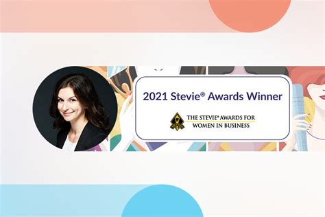 Nicholas Ma On Linkedin Bela Stepanova Named 2021 Woman Of The Year By The Stevie Awards