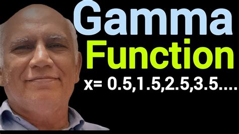 Gamma Function 05152535gamma Function Positive Values
