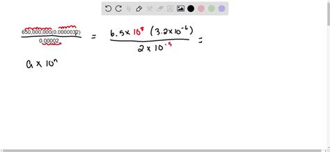⏩solveduse Scientific Notation To Calculate The Result In Each Numerade