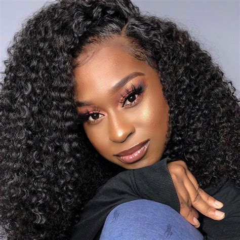 Virgin Hair Wig Kinky Curls 4×4 Lace Closure Wig Boityshair