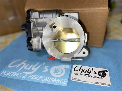 New Oe Gm 3 Bolt 03 07c Dbw Throttle Body Ported By Chuy Glenns