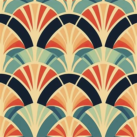 Premium Ai Image Traditional Vintage Seamless Pattern Ai Generated