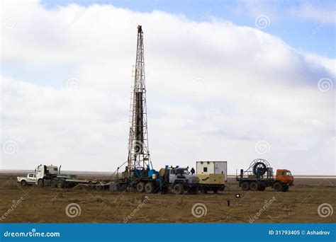 Uranium Production Stock Image Image Of Landscape Derrick 31793405