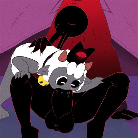 Rule 34 Absurd Res Balls Big Balls Big Penis Blush Clauneck Cult Of The Lamb Clothing Crown