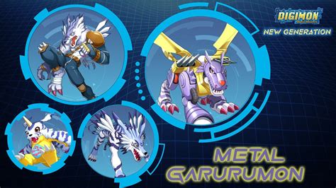 Garurumon Metal Garurumon Black Wikimon The 1 Digimon Wiki