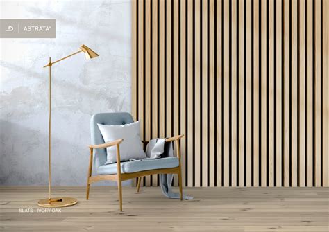 Ivory Oak Astrata Wood Slats Designonesource