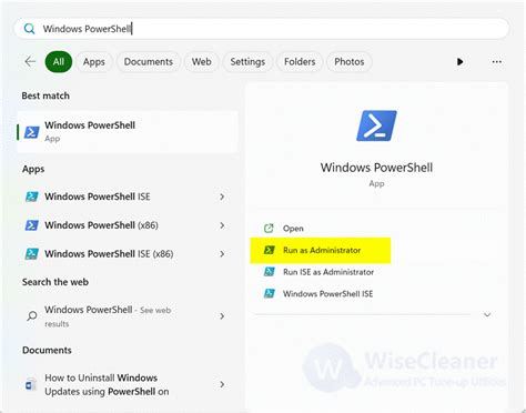How To Uninstall Windows Updates Using Powershell On Windows 11 Wisecleaner