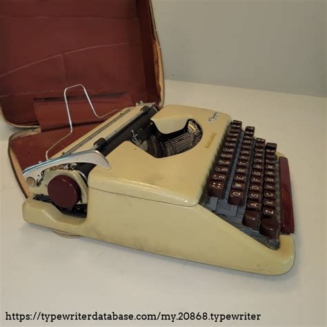 1958 Olympia Sf On The Typewriter Database