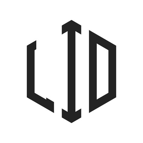 Premium Vector Lid Logo Design Initial Letter Lid Monogram Logo Using